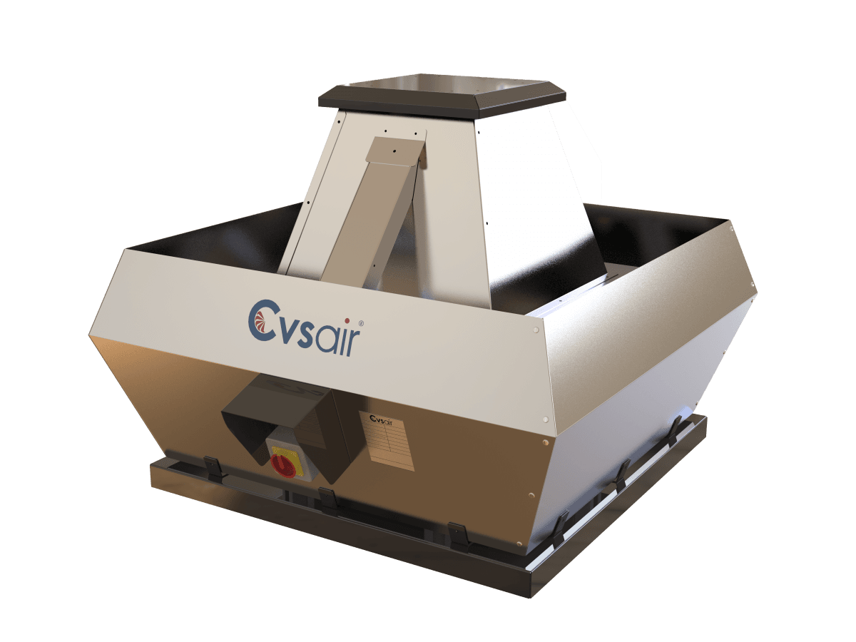 Vertical Kitchen Exhaust Fan - CVSAIR Ventilation Technic